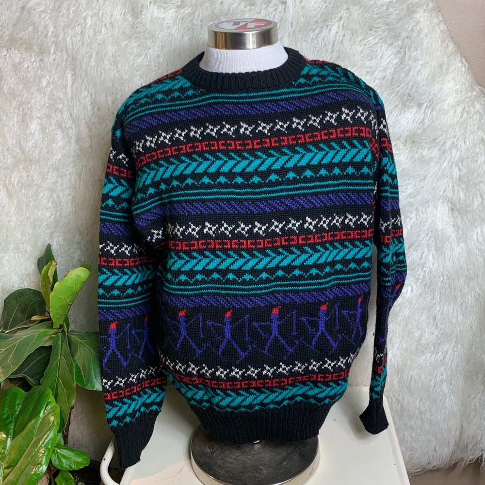 Vintage Columbia Winter Sky Cosby Sweater - Gem